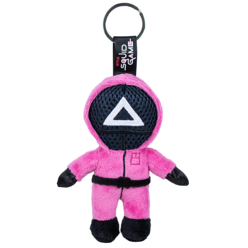 Plišani privjesak Squid Game Guard Trokut 12cm - dabas.hr