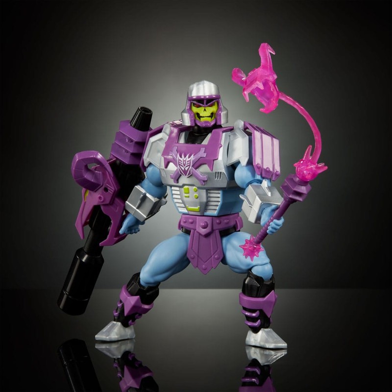 Masters of the Universe x Transformers Megatron Armor Skeletor 14cm ...