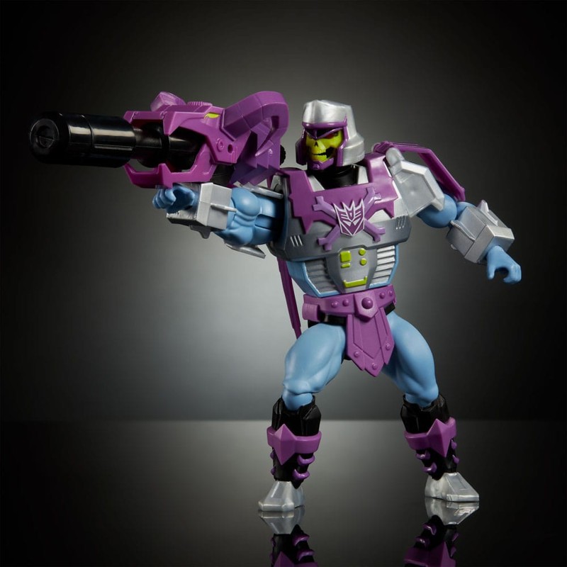 Masters of the Universe x Transformers Megatron Armor Skeletor 14cm ...