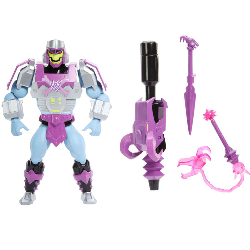 Masters of the Universe x Transformers Megatron Armor Skeletor 14cm ...